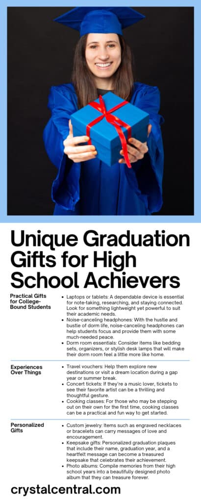 8 Unique Graduation Gifts for High School Achievers