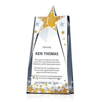 Great Boss Star Award - Crystal Central