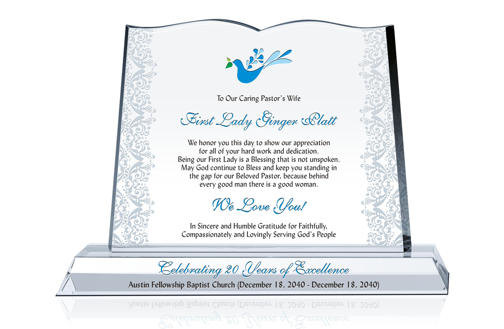 First Lady Appreciation Day Gift